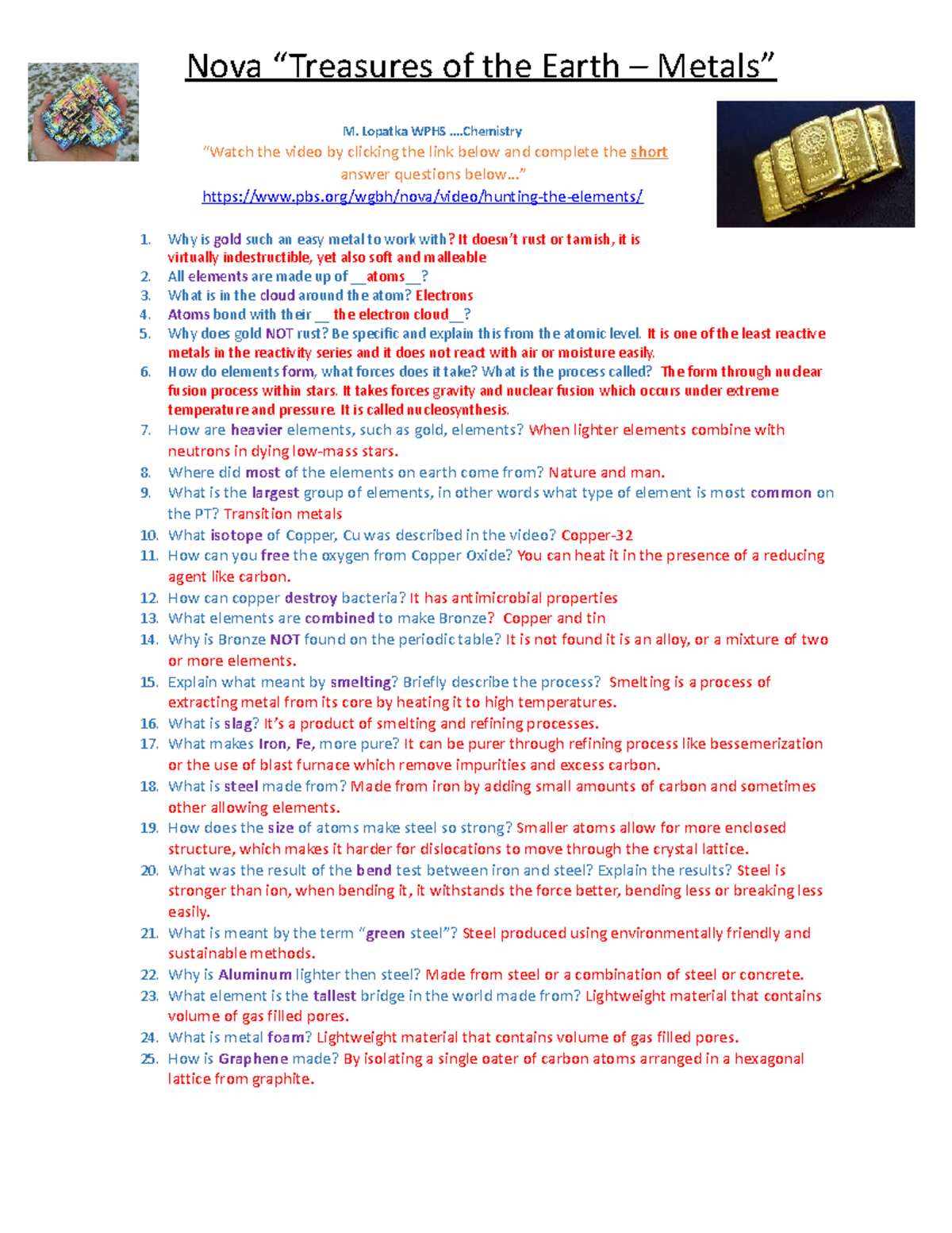 PT Metals Movie Nova (3)-1 - M. Lopatka WPHS ... “Watch the video by ...