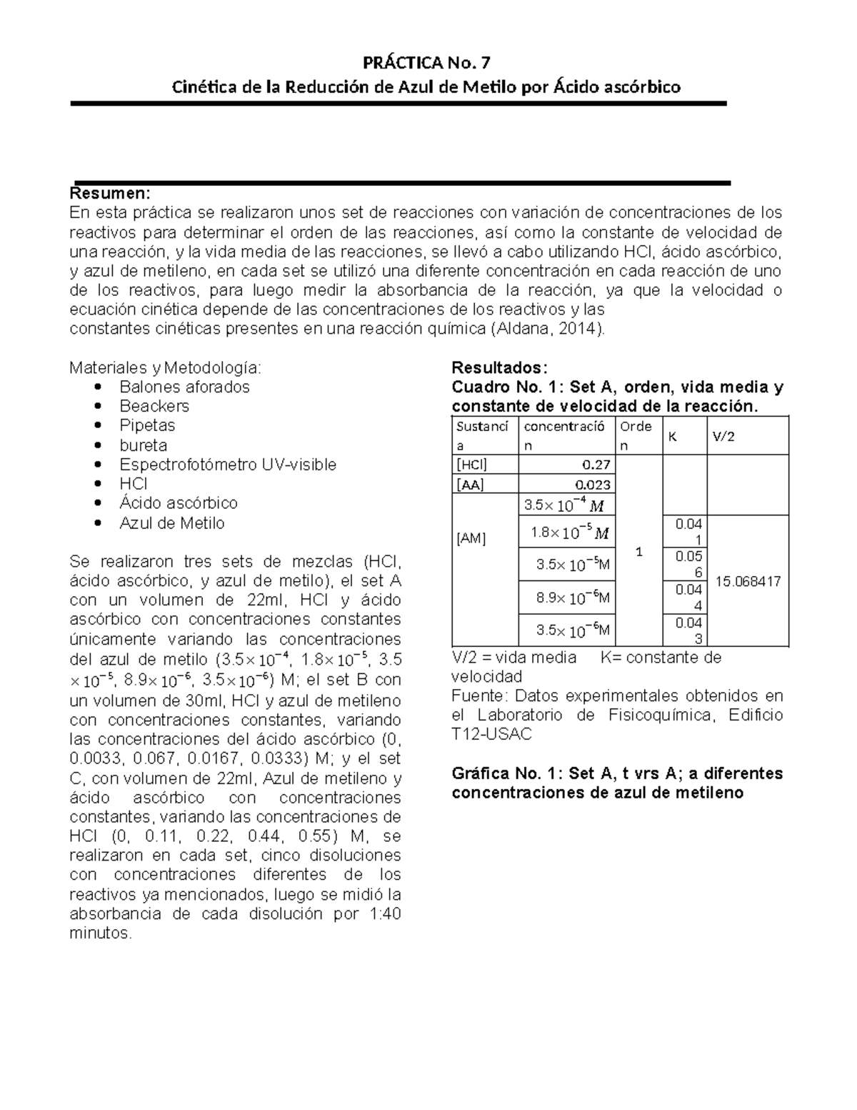 377507614 Cinetica de la Reduccion de Azul de Metilo por Acido ...