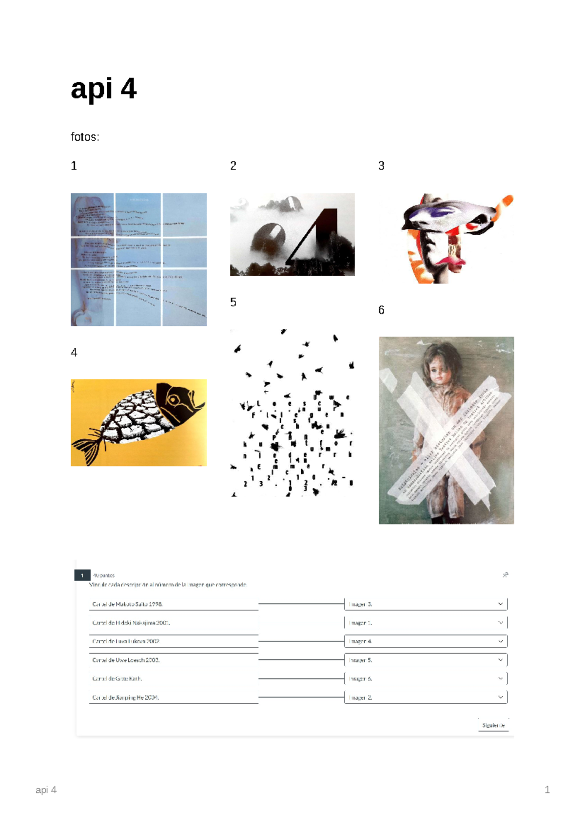 Api 4 - Api 4 historia del sieño imagenes del enunciado y las ...