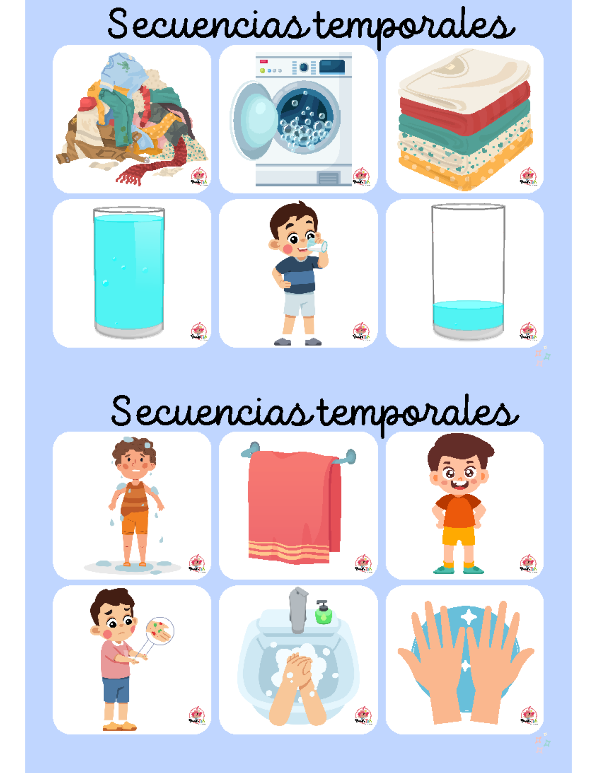 Secuencias temporales - Lenguaje Y Comunicación - Ordena las secuencias ...