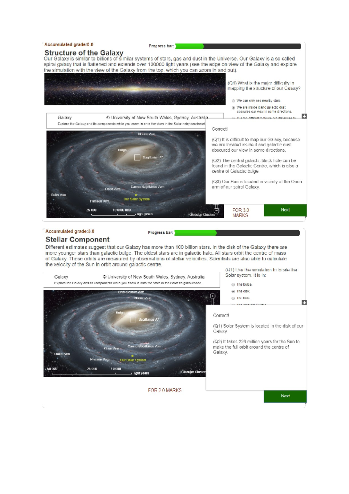 Lesson 19 - Our Milky Way Galaxy - PHYS1160 - Studocu
