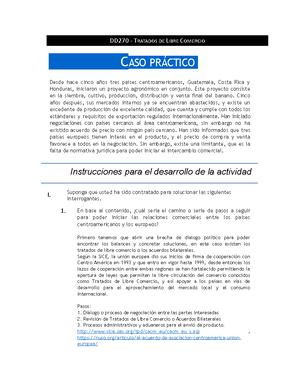 Caso Practico 1 - Practical Case - CASO PRÁCTICO A darle, que es mole ...