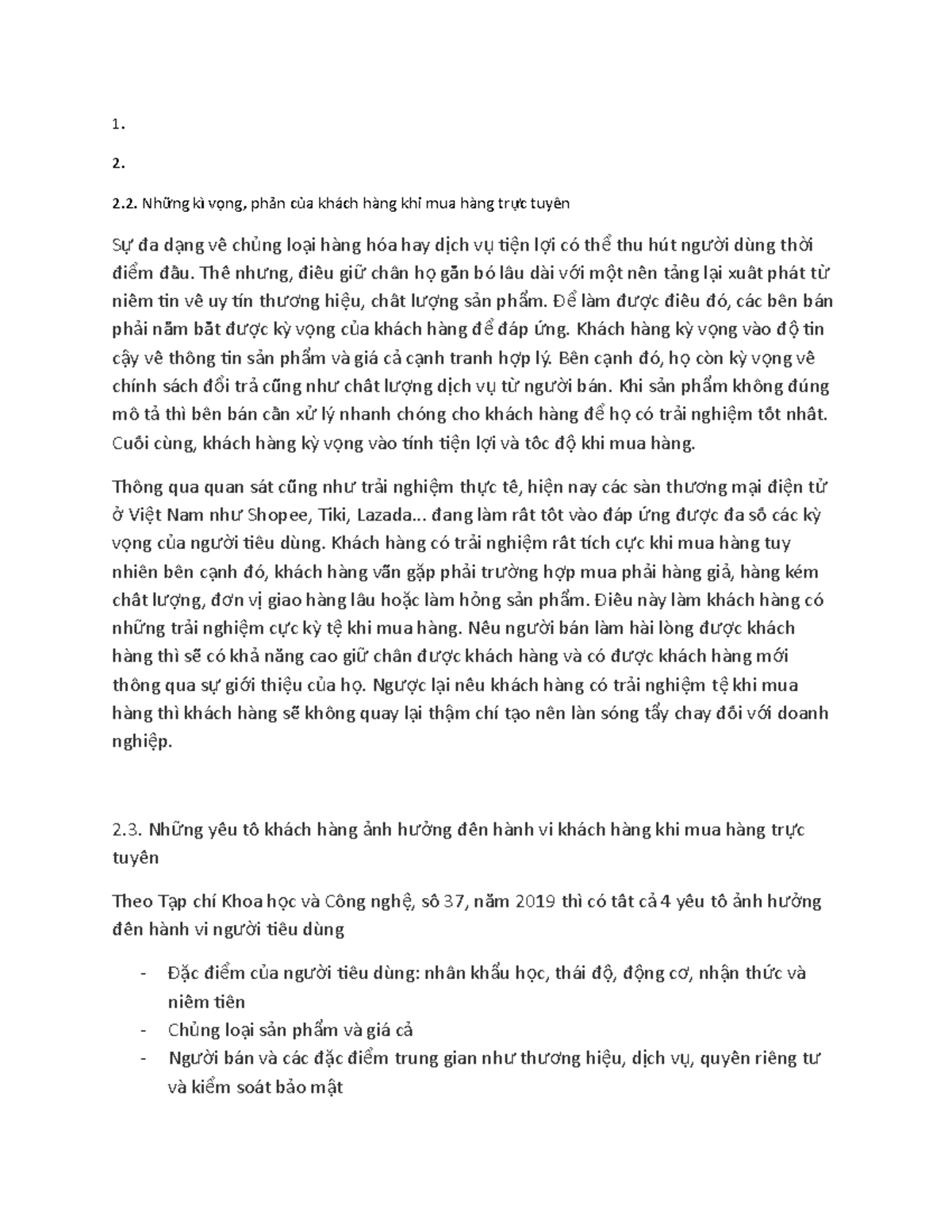 File của anh chiến - sdsdseasss - Nh ững kì v ng, ph n c a khách hàng khi mua hàng tr c tuyếến ọ ...