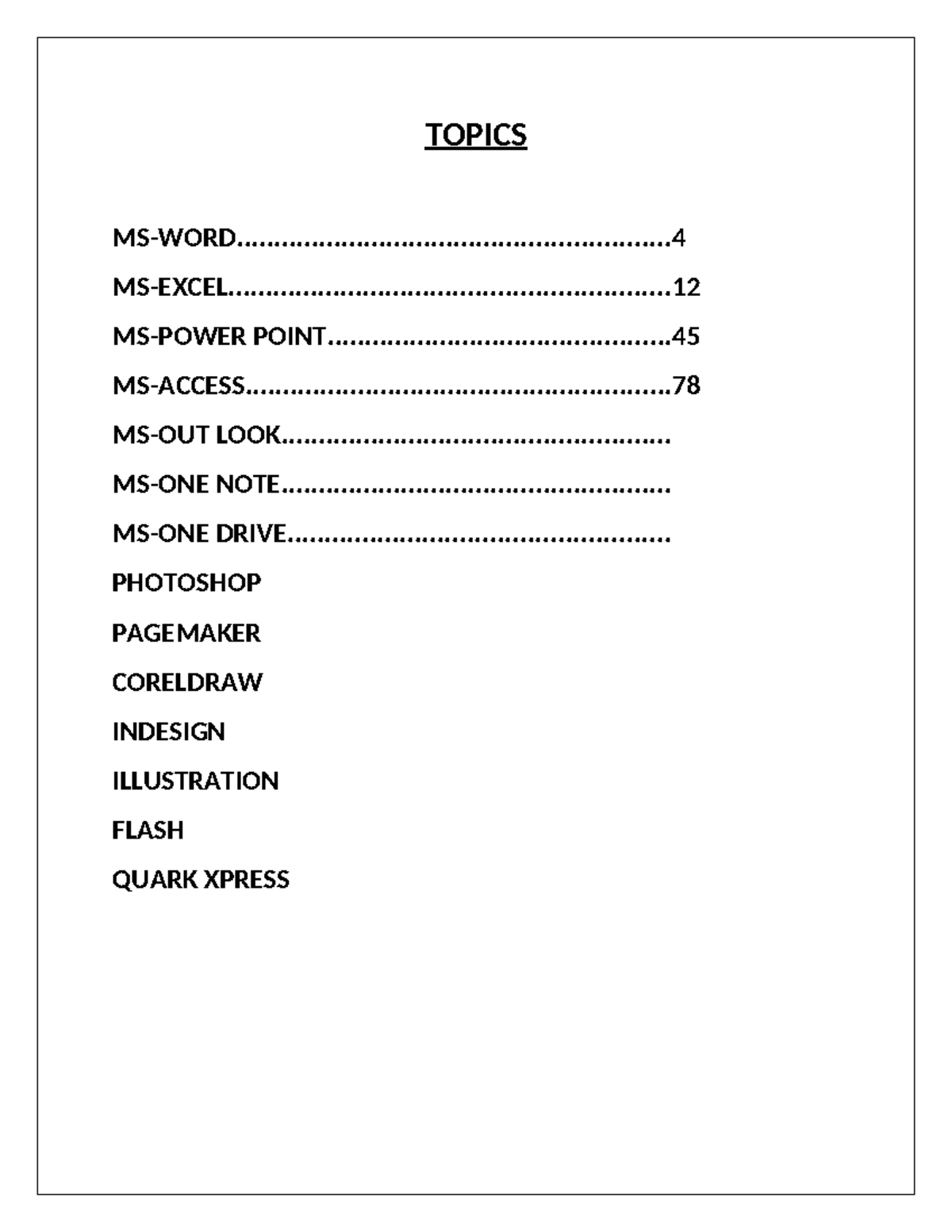Index - TOPICS MS-WORD ...