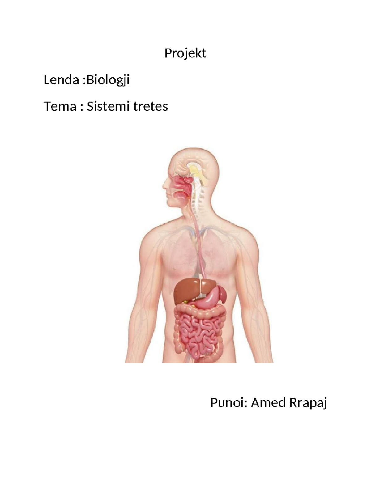 Biologji - huiu yg bb ihbbj b iuhh vjhv bkh - Projekt Lenda :Biologji ...