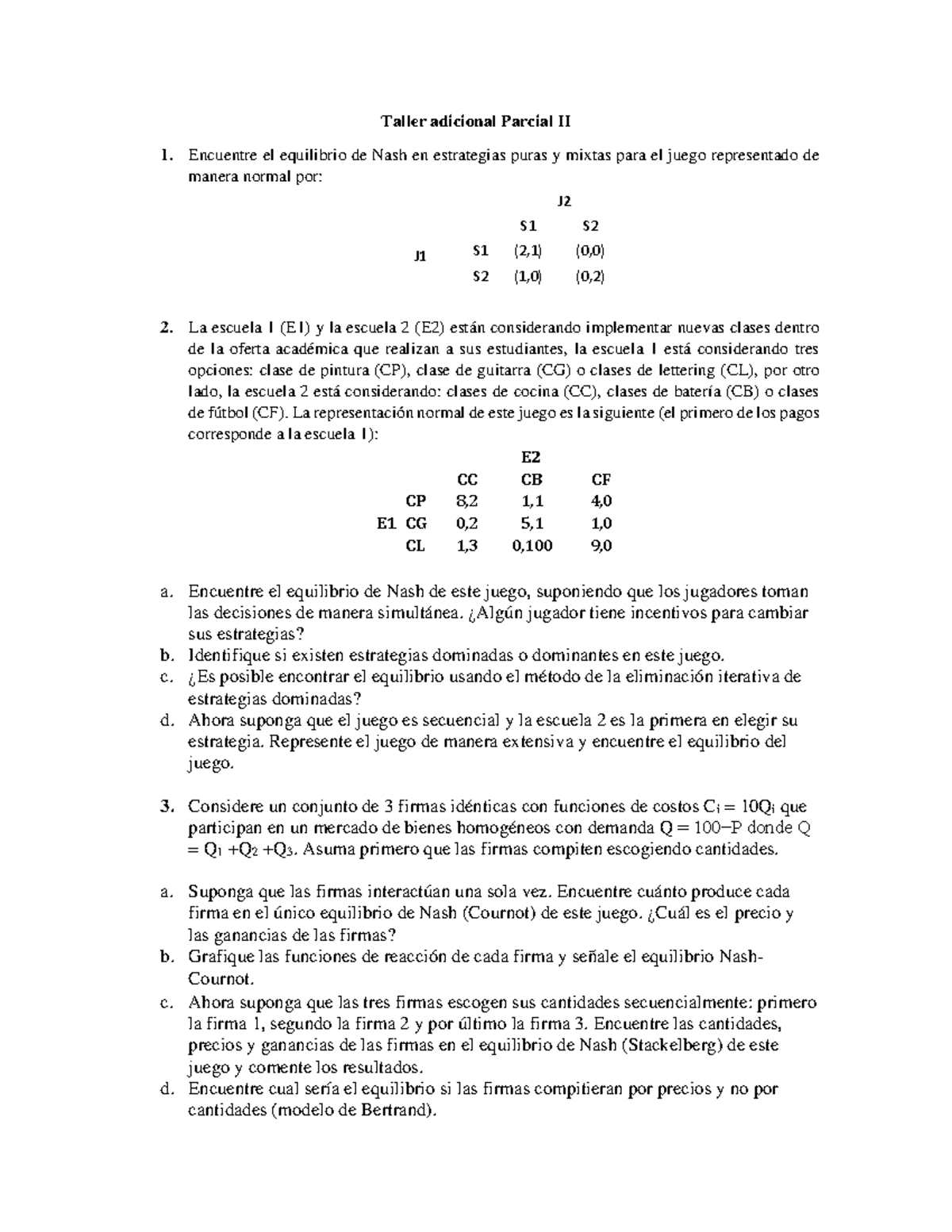 Taller adicional Parcial II - Warning: TT: undefined function: 32 Warning: TT: undefined ...
