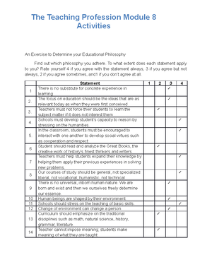 Facilitating and Learner-Centered Teaching Module 4 - Facilitating ...