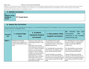 D630 Task 4 curriculum Map - WGU Curriculum Map Template Subject Area Mathematics Grade or Level ...