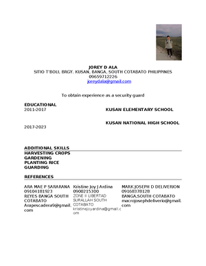 Chapter-2 - RRL and RRS - CHAPTER 2 LITERATURE REVIEW Review of Related ...