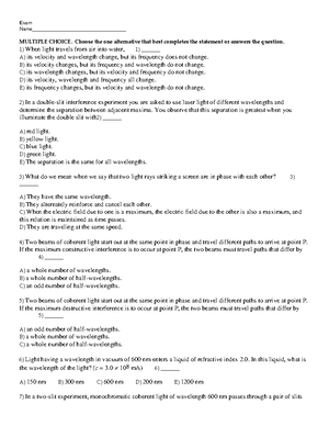 PHYSICS 2 LAB 2 - PHYS 1112 - Studocu