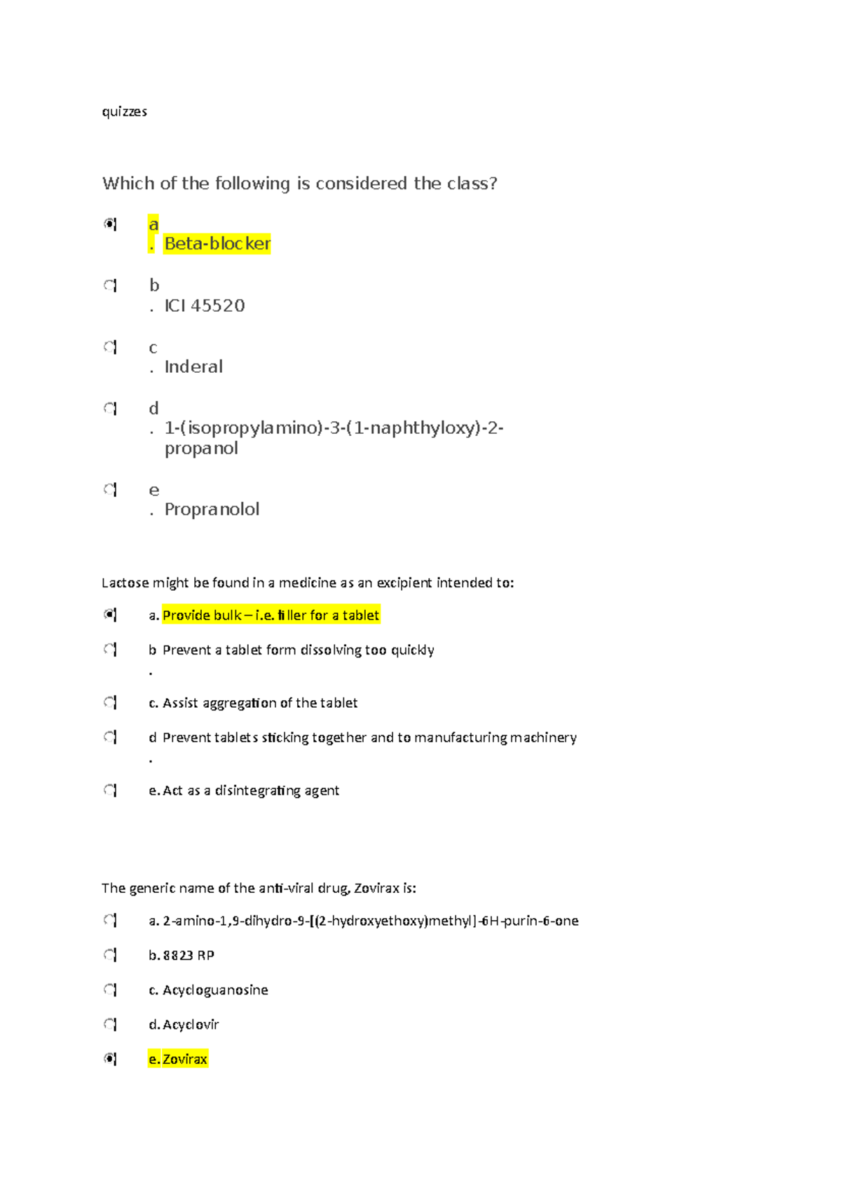 Quiz 2018, questions and answers - quizzes Which of the following is ...