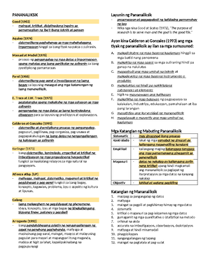 PR2-Chapter-15 - practical research 2 - Mga Babasahin Sa Wikang ...