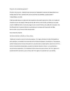 Modalidad C2 - lectura de notas - Proyecto de modalidad general C ...