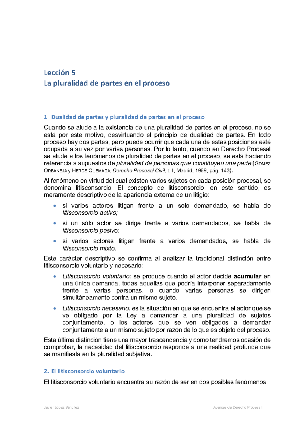 L05 Pluralidad - TEMA5 - Javier López Sánchez Apuntes de Derecho ...