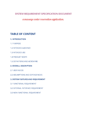 SRS of HRS - nnjkk jnllkii jb - SRS of HMS Hotel management System (HMS ...