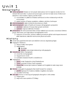 Aphug Review Major Major Major Minor (Unit 1-3 in depth) - Unit 1 5 ...
