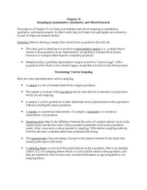 Chapter 6 - Chapter 6: Research Ethics Lecture Notes What Are Research ...
