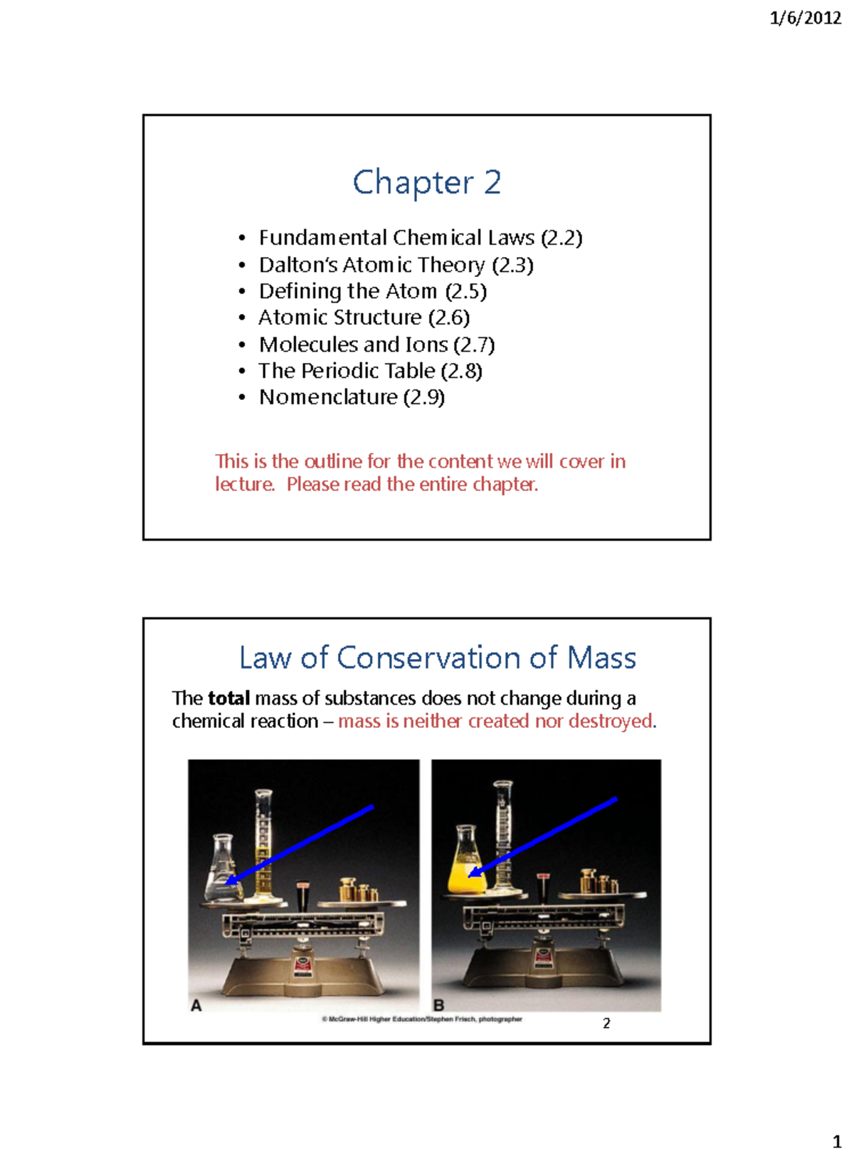 Chapter 2 PDF notes - 1/6/2012 Chapter 2 • • • • • • • Fundamental ...
