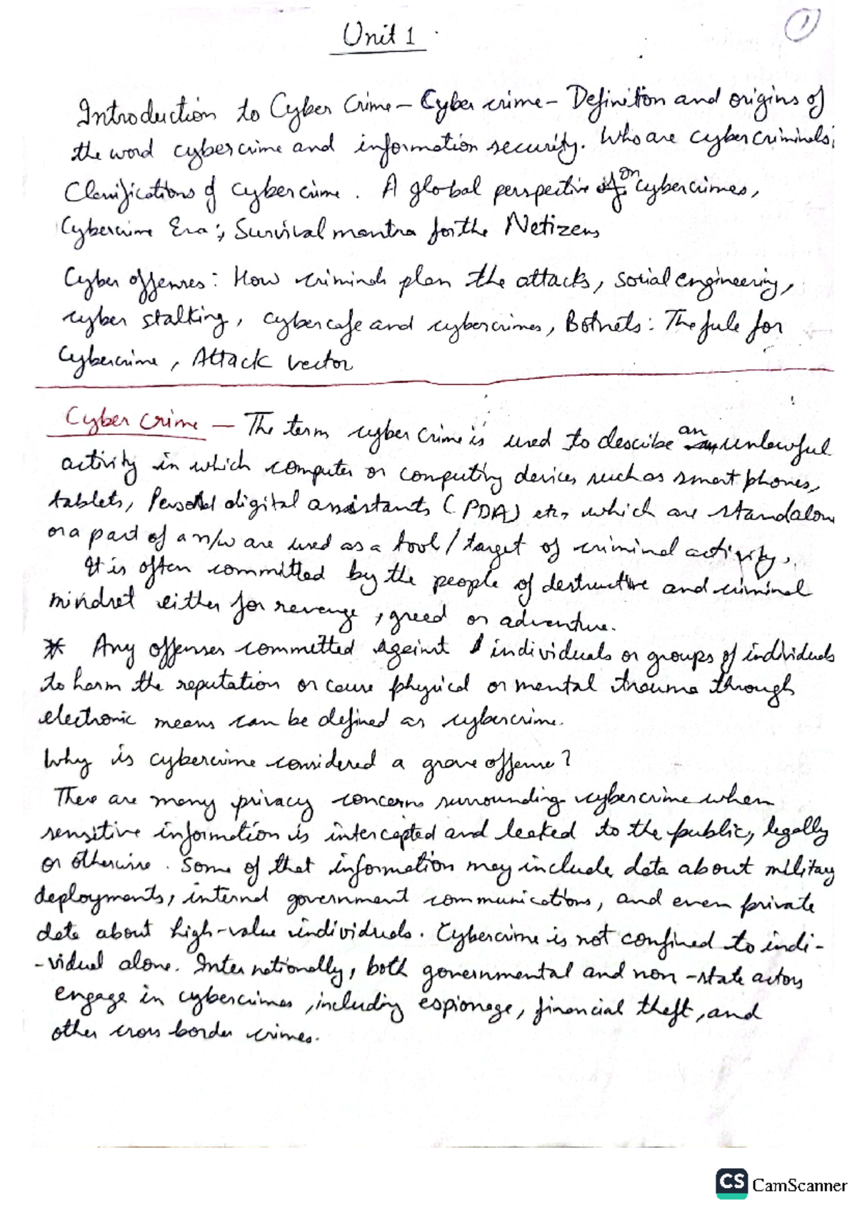 Cyber Security - btech - Studocu