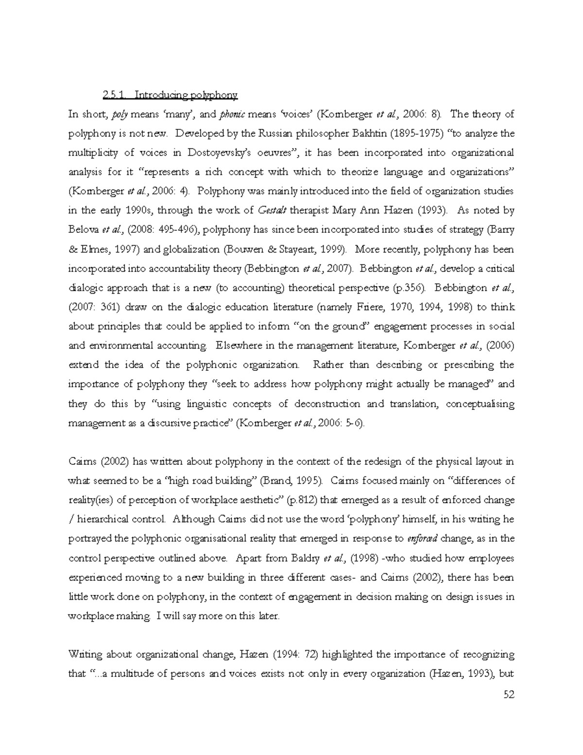 A Social Poetics OF Place 14 - 52 2.5. Introducing polyphony In short, poly means „many‟, and ...