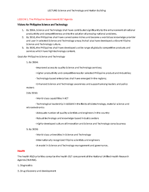 Earth AND LIFE - Questionnaire - DATAMEX COLLEGE OF SAINT ADELINE, INC ...