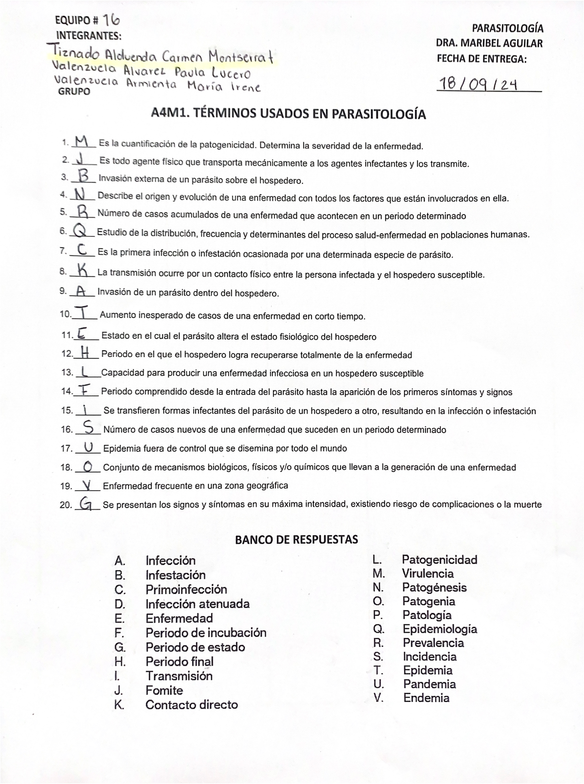 A4M1-Eq16- Valenzuela Alvarez - EQUIPO 16 PARASITOLOGÍA INTEGRANTES ...