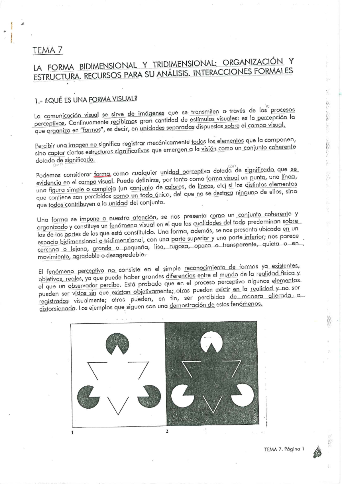 Tema 7 - TEMA 7 OPOSICION SECUNDARIA DIBUJO - TEMA 7 LA FORMA ...