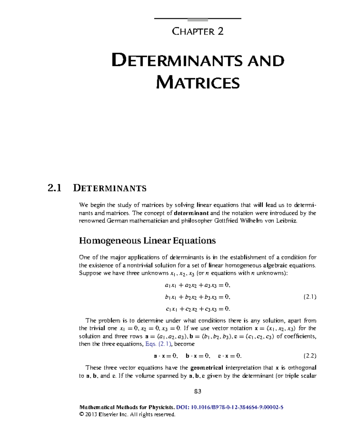 Chapter-2-Determinants-and-Matrices 2013 Mathematical-Methods-for ...