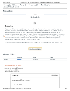 CHEM120 Exam 3 Review Guide - Reduction/oxidation (Redox Chemistry) LEO ...
