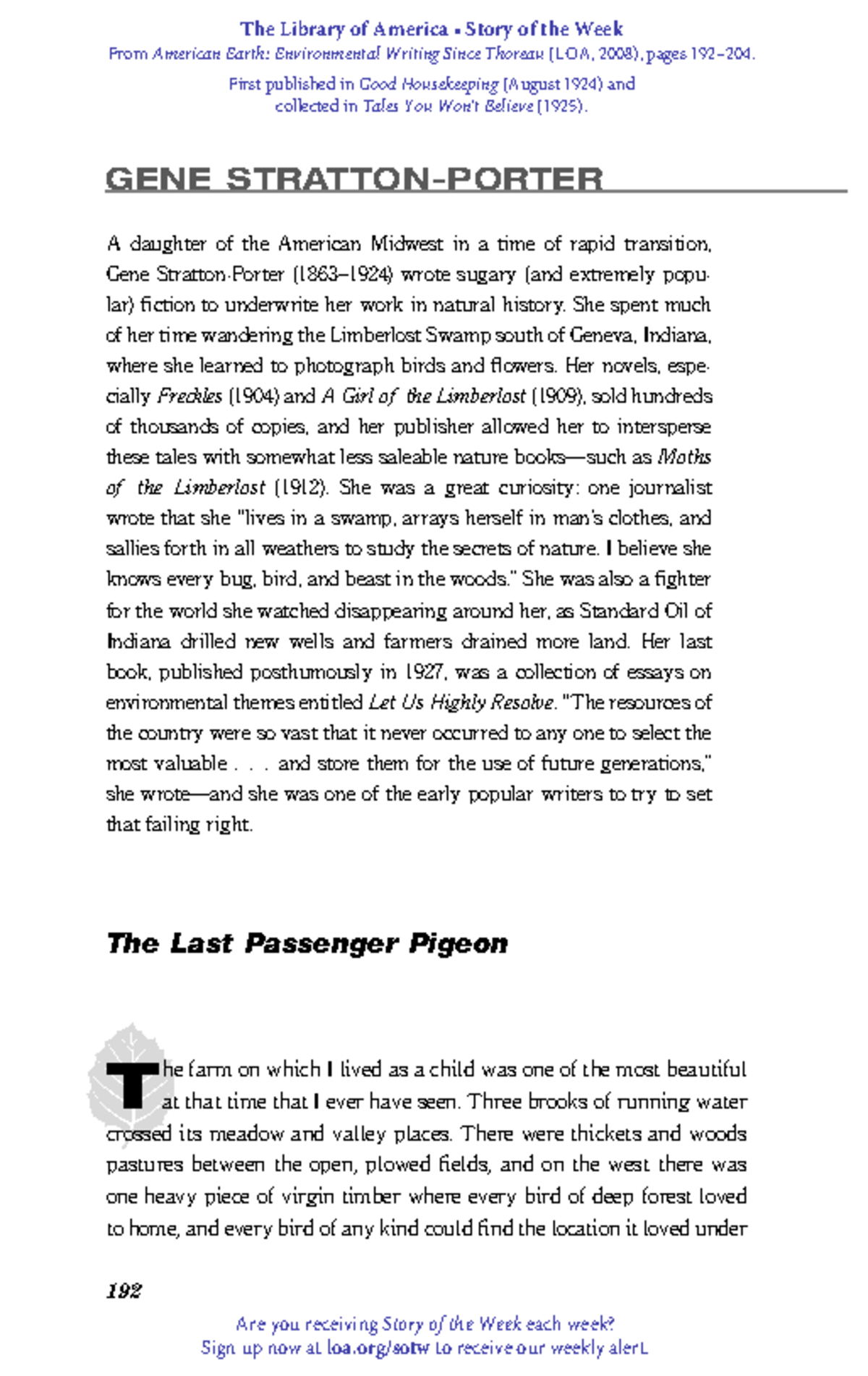 Stratton-Passenger-Pigeon - T A daughter of the American Midwest in a ...