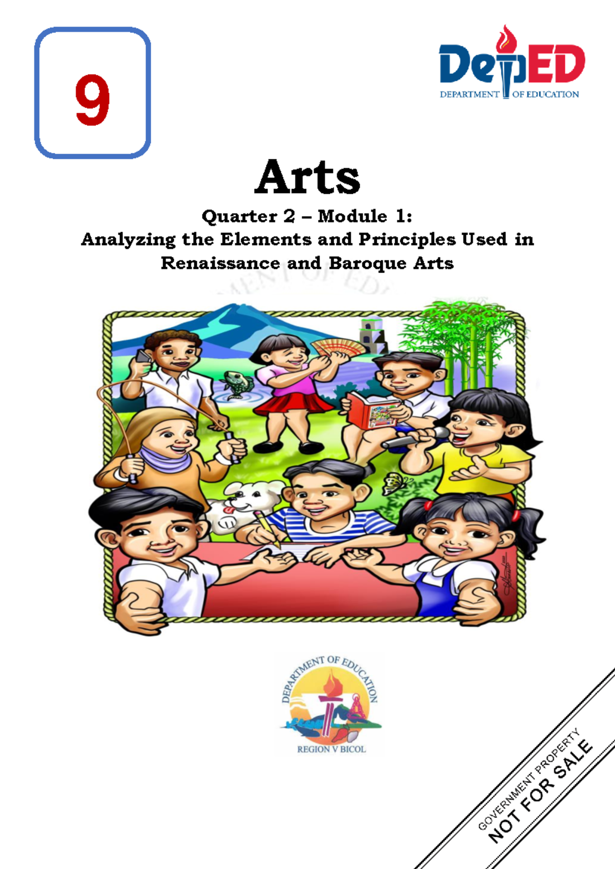 9 Arts Q2 M1 - Arts module 2 - Arts Quarter 2 – Module 1: Analyzing the ...