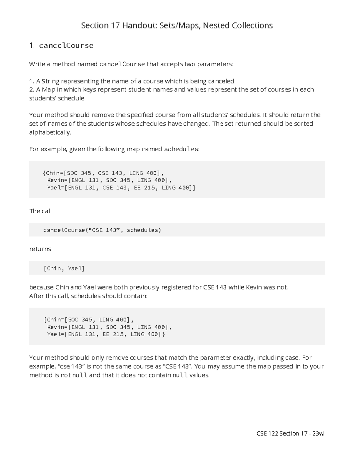 Section 17 Handout - none - Section 17 Handout: Sets/Maps, Nested ...