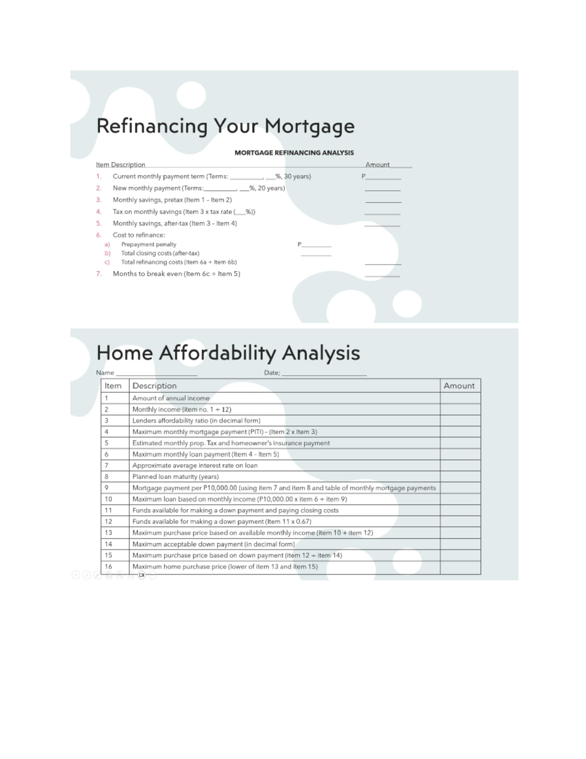 Perfin - wawawaww - Refinancing Your Mortgage MORTGAGE REFINANCING ...
