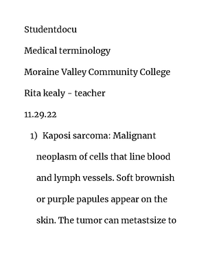 Top 50 medications - Rita Kealy Medical terminology MrT 102-002 Notes ...