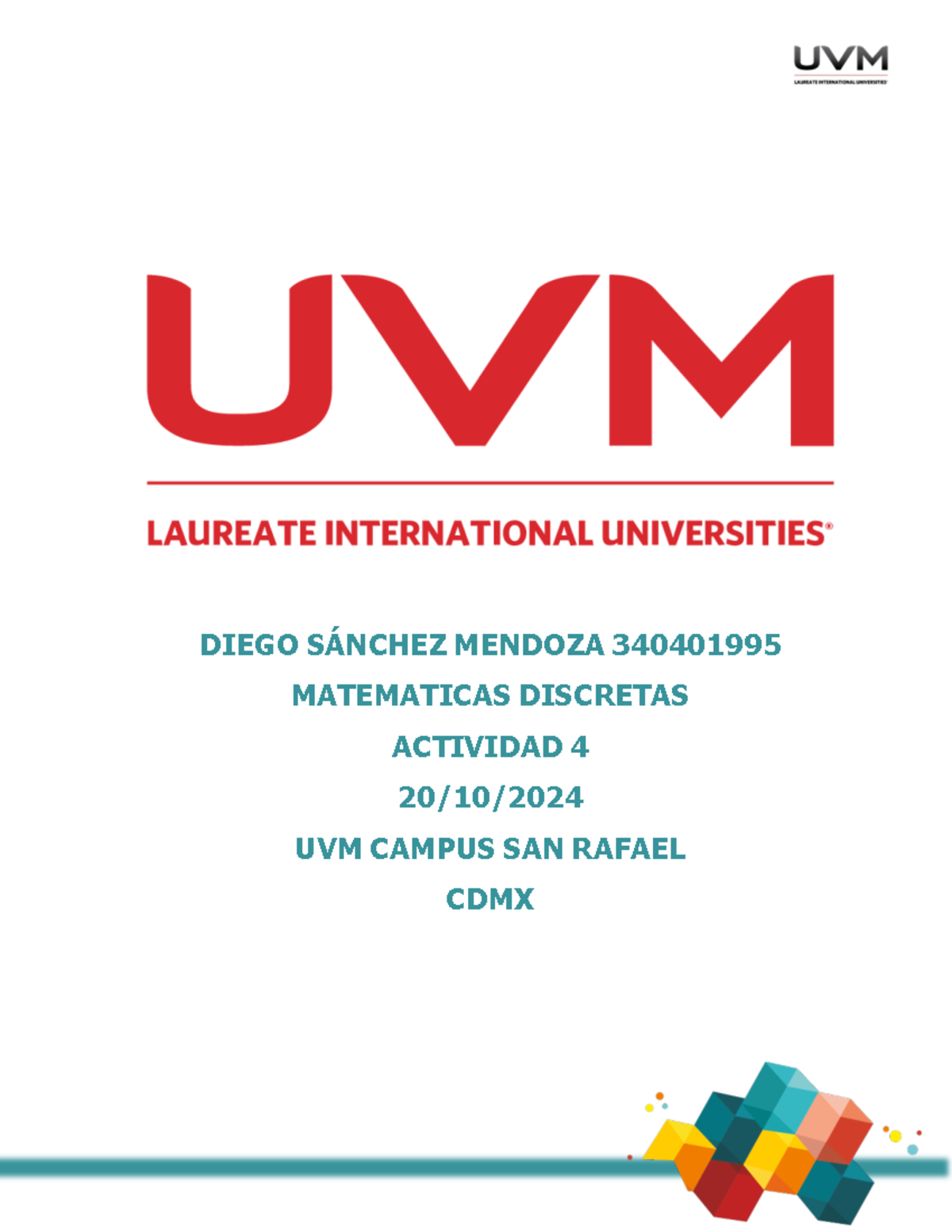 A4 DSM - ACTIVIDAD 4 - DIEGO SÁNCHEZ MENDOZA 340401995 MATEMATICAS ...