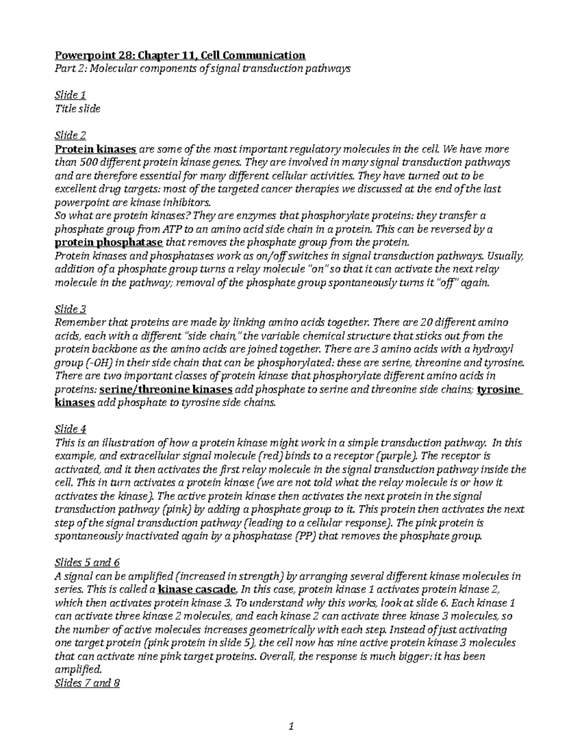 chapter 11 cell communication pt2 - Powerpoint 28: Chapter 11, Cell ...