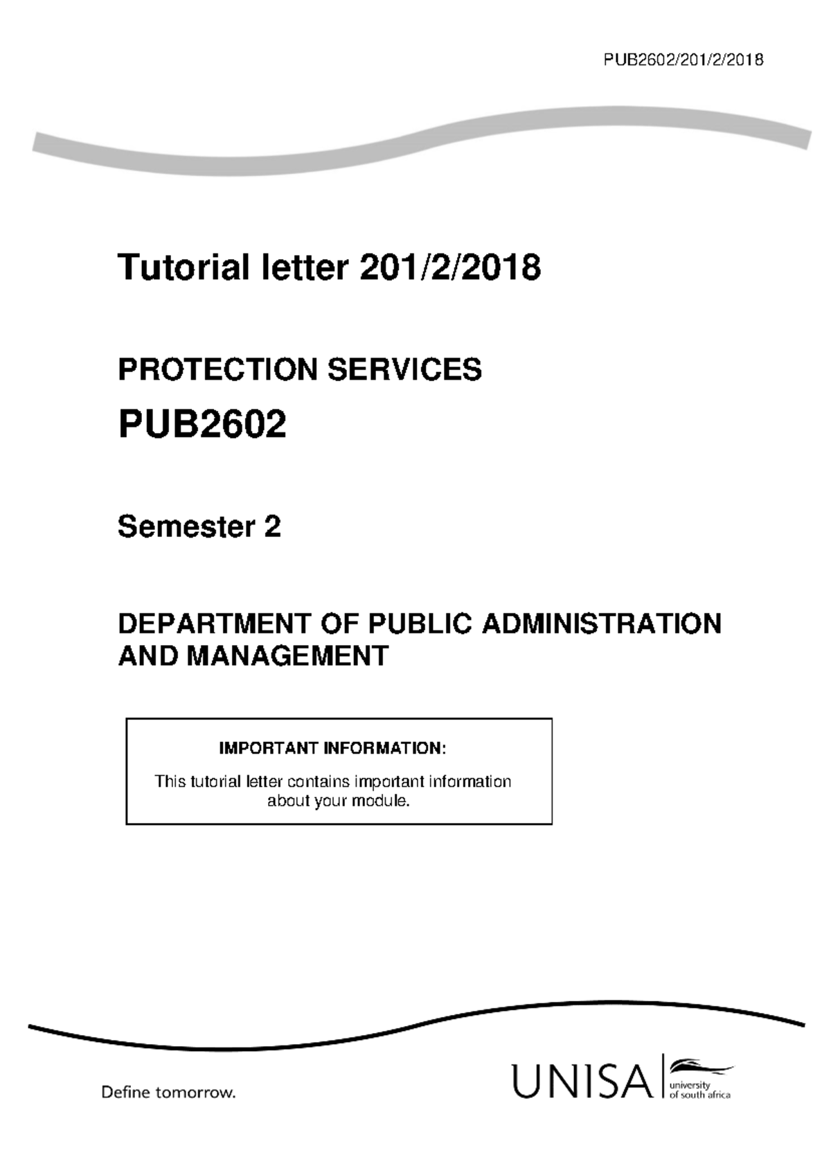 PUB2602 2018 TL 201 2 B - Hope it helps - PUB 2602 / 2 01/ 2 / 2018 ...
