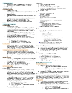 CSGA 5200 spring 2009 HW2 - CSGA 5200—Computer Language Theory Spring, 2009 Homework Assignment ...