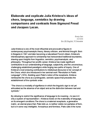 Tara - Notes for tara play for BAP ( introduction to literary studies ...