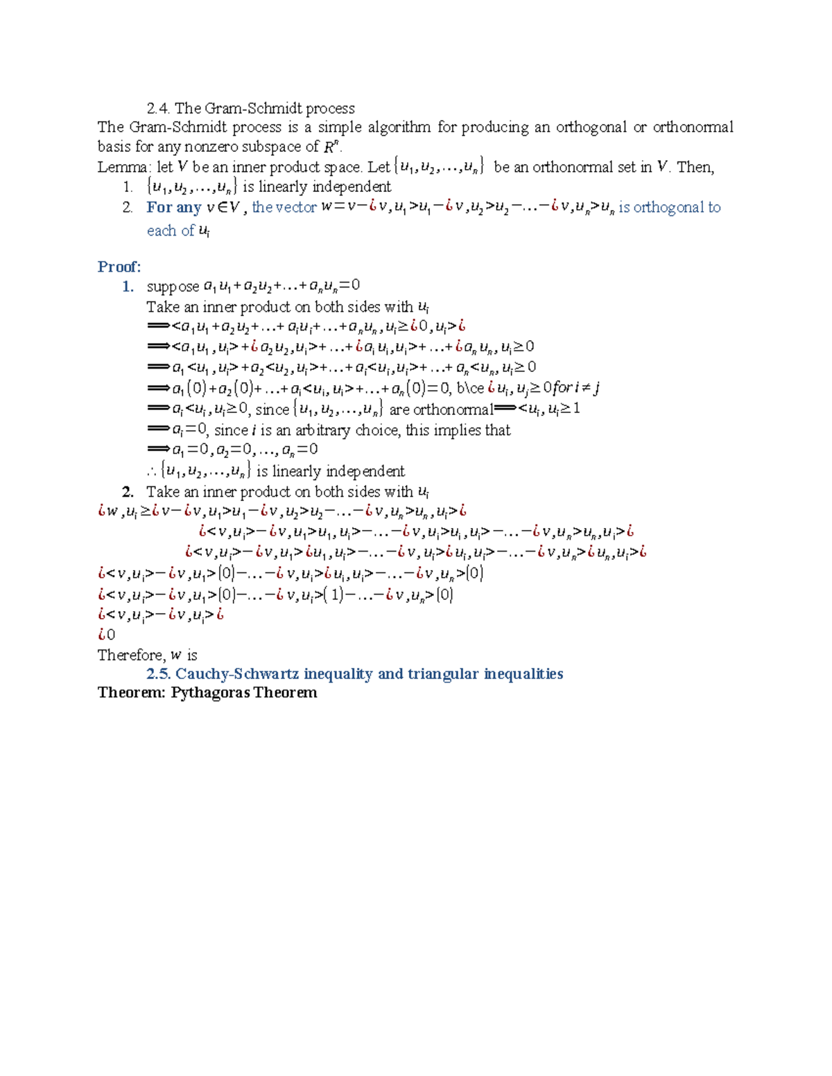 Gramm shemidit - it is important for linear algebra - The Gram-Schmidt ...