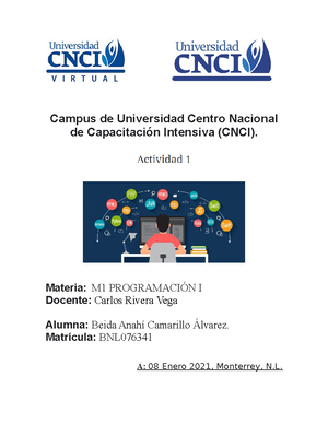 Proyecto Integrador Dibujo Asistido por computadora - Campus de Universidad Centro Nacional de ...