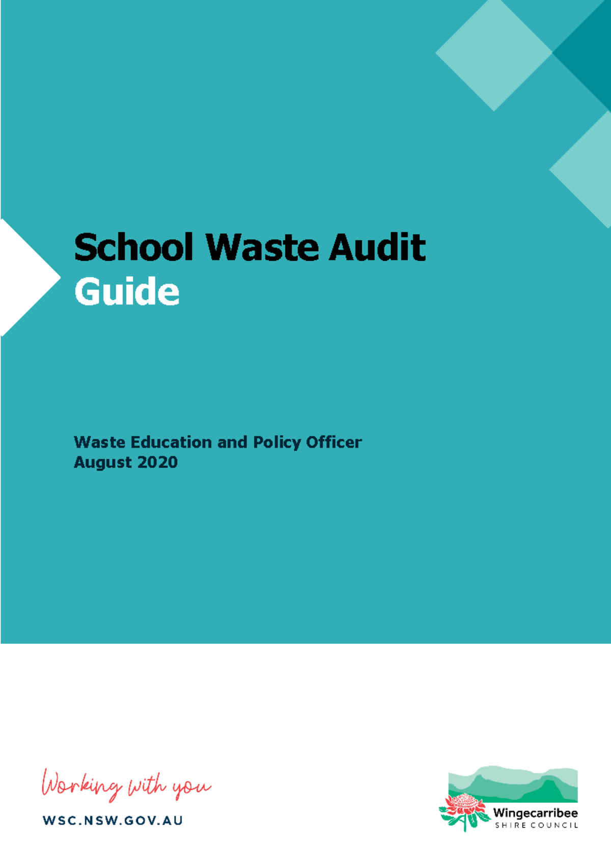School Waste Audit Guide - School Waste Audit Guide Waste Education and ...