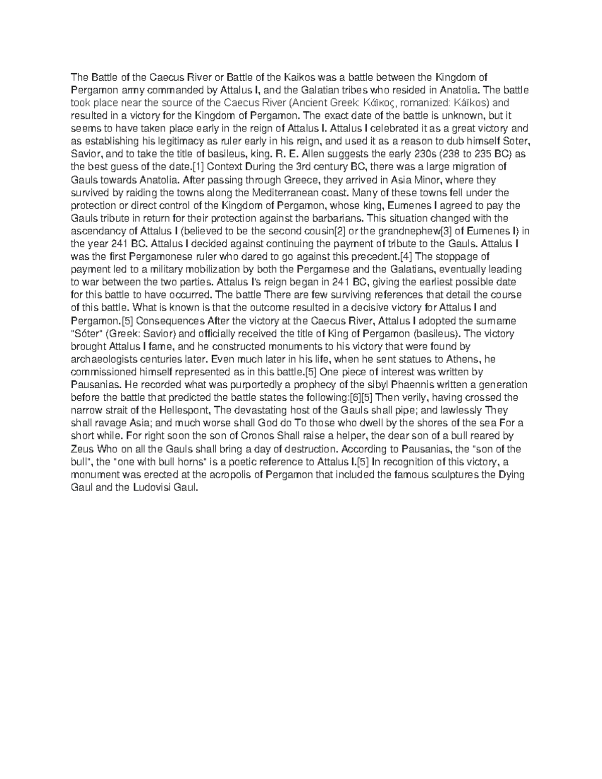 2 - oiewfefewfokweokfokewok - The Battle of the Caecus River or Battle ...