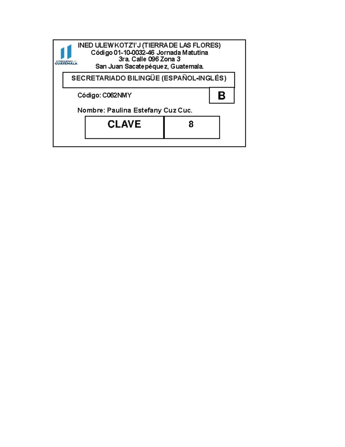 Seminario - no se que es esto pero necesito este documento xdd - Literatura - INED ULEW KOTZ’I’J ...