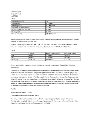 Smooth Muscle Lab Report - Emma Vasquez BIOL 4702 October 16, 2019 ...