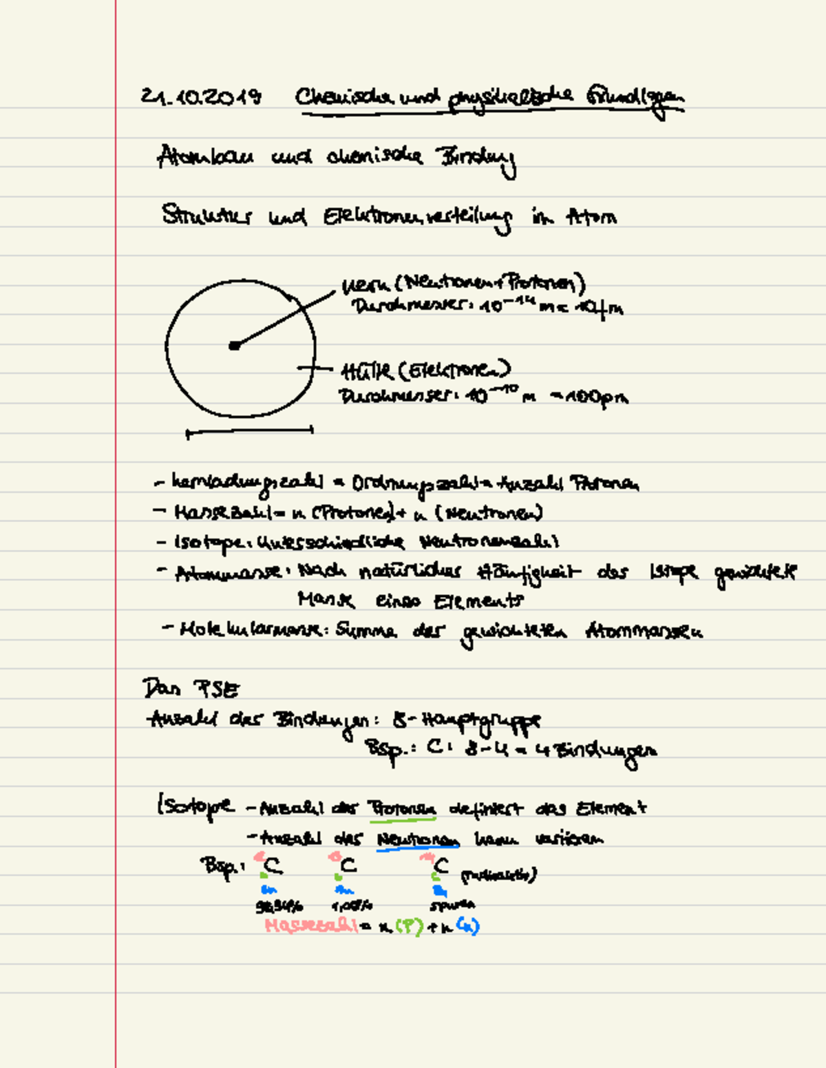 Mitschrift Biochemie - Warning: Error during font loading: XMLHttpRequest is not defined Warning ...