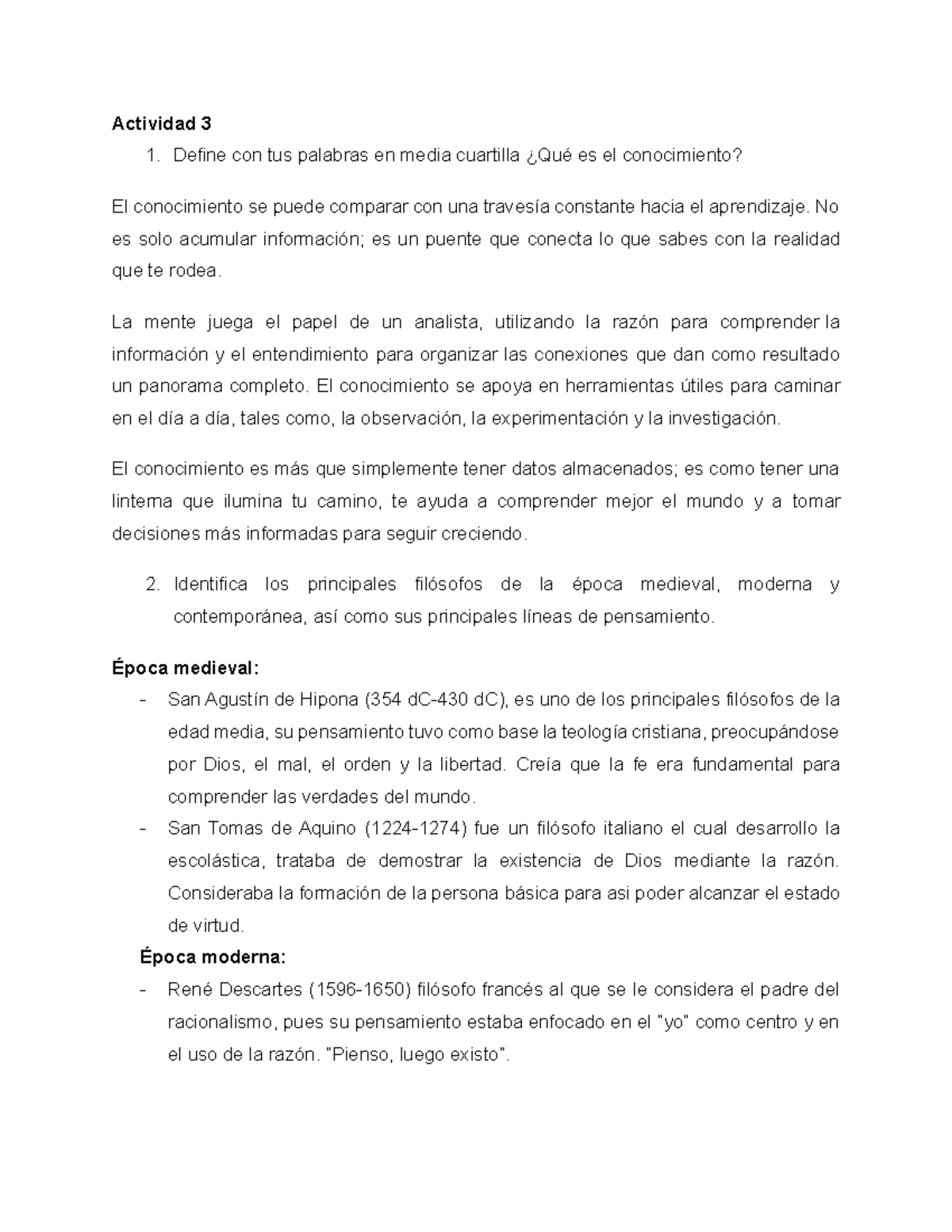 Act 3 pt. 1 - .... - Actividad 3 1. Define con tus palabras en media ...