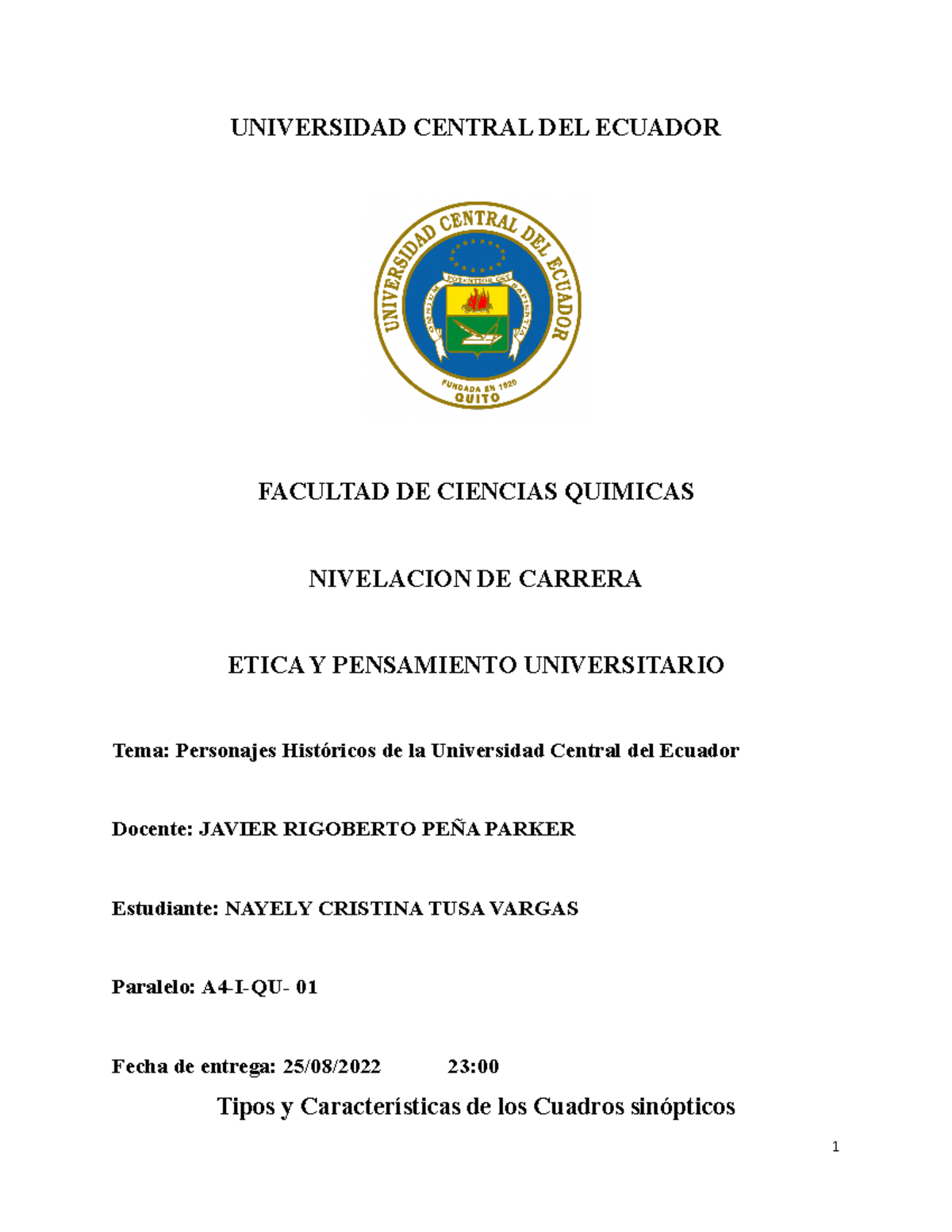 Tusa Vargas Nayely Cristina Personajes - UNIVERSIDAD CENTRAL DEL ...