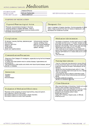 Drug Card 2 - Assignment - Enoxaparin Drug Prescribed: Enoxaparin Trade ...
