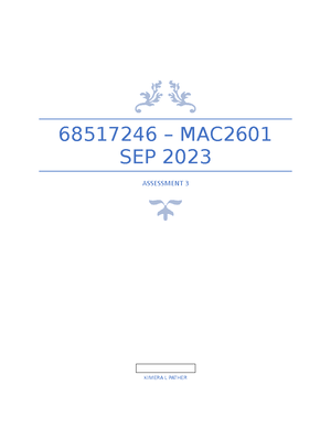 AUI2601 Oct-Nov 2021 Examination Paper - UNIVERSITY EXAMINATIONS ...